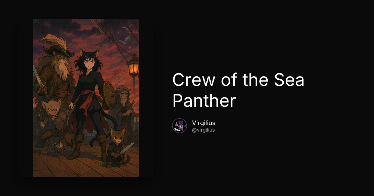 Crew of the Sea Panther by Virgilius